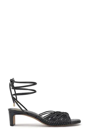 Vince Camuto Lory Ankle Wrap Sandal - Black