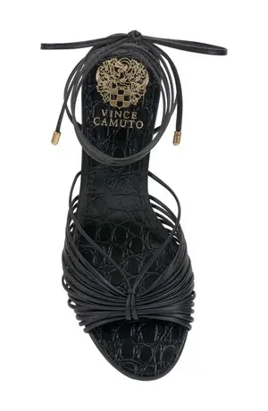 Vince Camuto Lory Ankle Wrap Sandal - Black