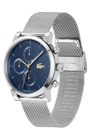 Lacoste Replay Chronograph Stainless Steel Strap Watch