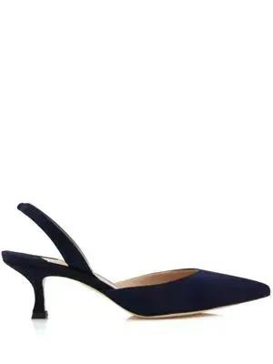 Manolo Blahnik Carolyne 70mm Slingback Pumps