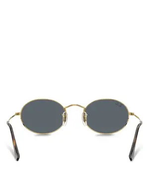 Ray-ban Oval Sunglasses - Arista/gray