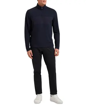 Ted Baker London Simonea Quarter Zip Sweater - Navy