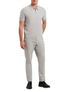 Ted Baker London Fourd Quarter Zip Polo Shirt