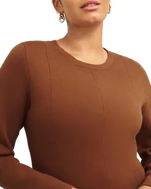 HOBBS LONDON Liza Knitted Midi Sweater Dress