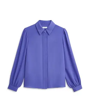 HOBBS LONDON Jonie Shirt - Twilight Blue