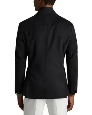 REISS Single Breasted Blazer With Gilet Insert - Navy