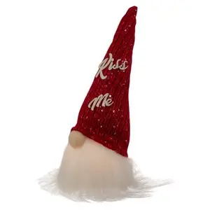 NORTHLIGHT Led Lighted "kiss Me" Hat Valentine's Day Gnome11.5