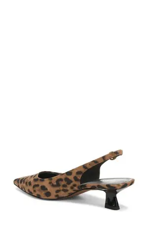 Franco Sarto Jaden Slingback Pumps - Camel Multi
