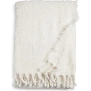 Nordstrom Haven Tassel Throw Ivory Marshmallow
