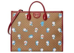 Gucci Large X Doraemon Tote Bag