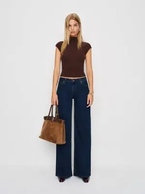 REFORMATION Greta Super Stretch Jeans - Blue