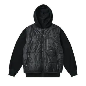 PALACE Reversible Vest Hood - Black