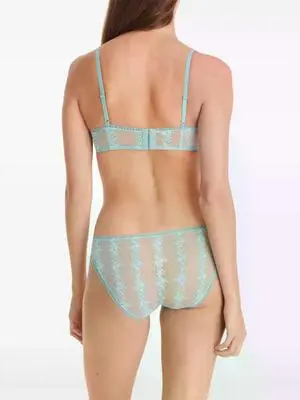 ERES Fleurette Demi-cup Bra - Blue