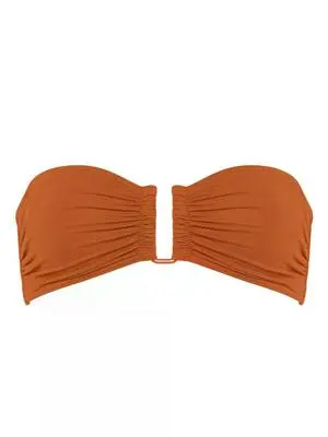 ERES ERES Bandeau Bikini Top Orange
