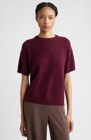Women's Cashmere Short Sleeve Sweaters