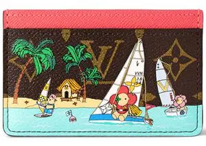 LOUIS VUITTON Card Holder - Dragon Fruit Pink