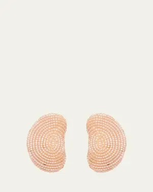 SUSANA VEGA Mini Mura Earrings - Rose Pink