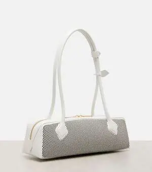 Alaïa Le Teckel Shoulder Bag - White