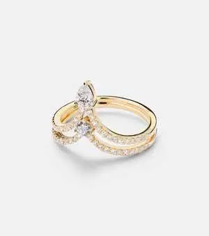 Shay Jewelry 18kt Yellow Diamond Ring - Gold