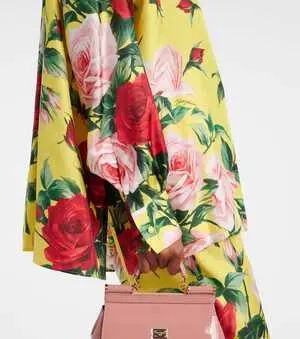 Dolce & Gabbana Floral Silk Shirt - Yellow
