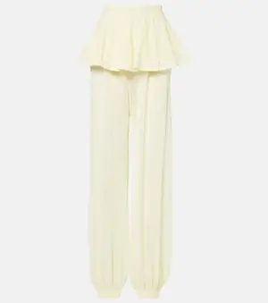 Women's Mid-rise Wide-leg Pants