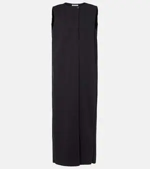 Max Mara Biada Maxi Dress - Black
