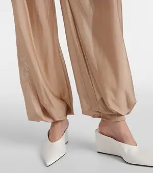 Alaïa Knitted Wide-leg Pants