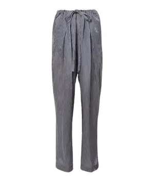 Khaite Trenton Striped Straight Pants