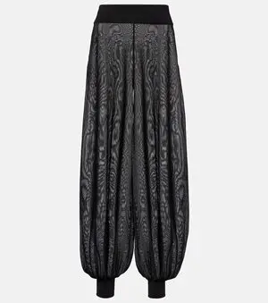 Alaïa High-rise Pants - Black