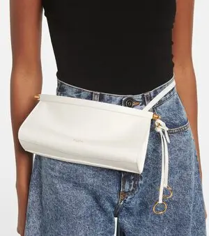 Alaïa Le Click East West Small Bag - White
