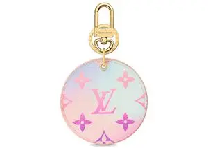 LOUIS VUITTON Illustre Bag Charm And Key Holder - Sunrise Pastel