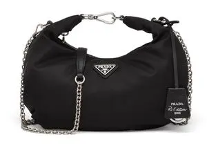 Prada Re-edition 2006 Nylon Bag - Black
