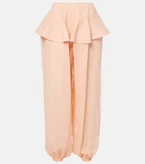 Alaia Frill Pants For Women