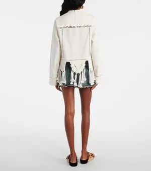 Isabel Marant Severine Macrame Cotton Top