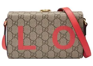 Gucci Valentine's Day Mini Bag Gg Supreme
