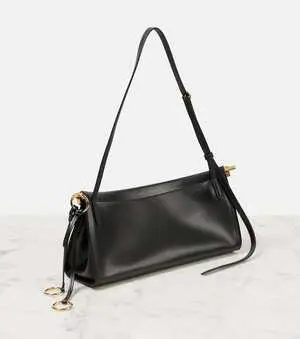 Alaïa Le Click East West Medium Shoulder Bag - Black