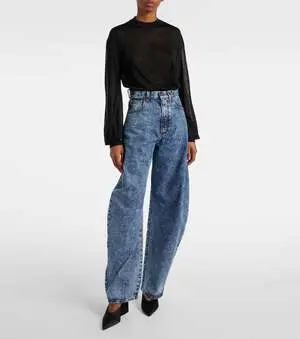 Alaïa Long Sleeve Sweater