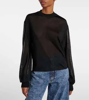 Alaïa Long Sleeve Sweater