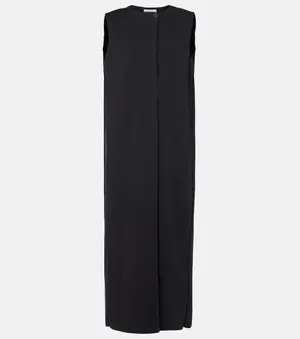 Max Mara Biada Maxi Dress - Black