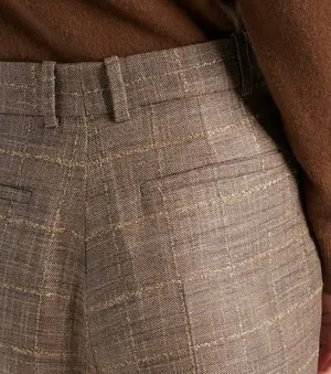 JOSEPH Stevens Wool-blend Flared Trousers