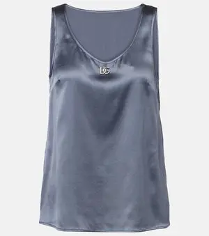Dolce & Gabbana Silk-blend Top