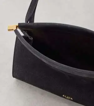 Alaïa Le Click East West Small Shoulder Bag - Black