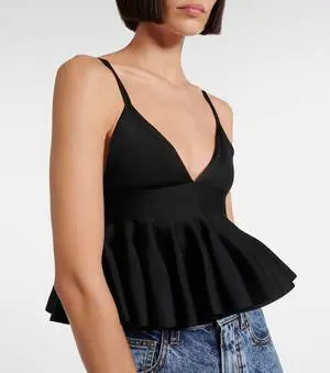 Alaïa Godet Bra Top