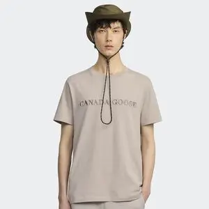 Canada Goose Emersen Embroidered T-shirt - Limestone