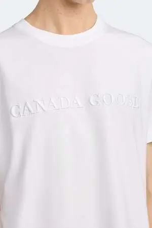 Canada Goose Emersen Embroidered T-shirt - White