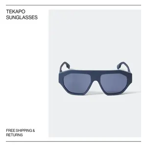 Canada Goose Tekapo Sunglasses - Matte Blue/blue