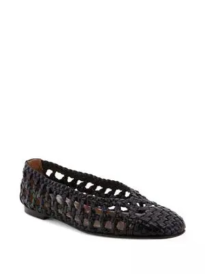 GIUSEPPE ZANOTTI Georgia Cage Ballet Flats - Black
