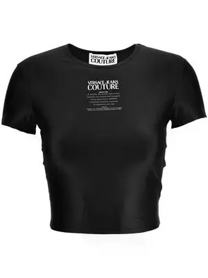 Versace Logo-print T-shirt - Black