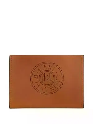 Karl Lagerfeld K/circle Cardholder - Brown