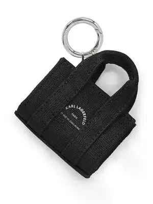 Karl Lagerfeld Rue St-guillaume Keychain - Black